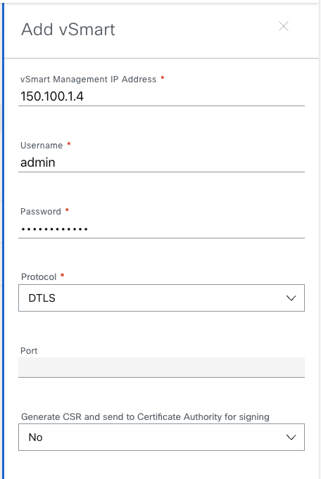 Cisco SD-WAN Lab Controllers Deployment