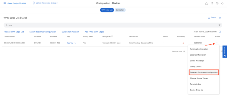 Cisco Sd Wan Cedge Onboarding Using Bootstrap Method