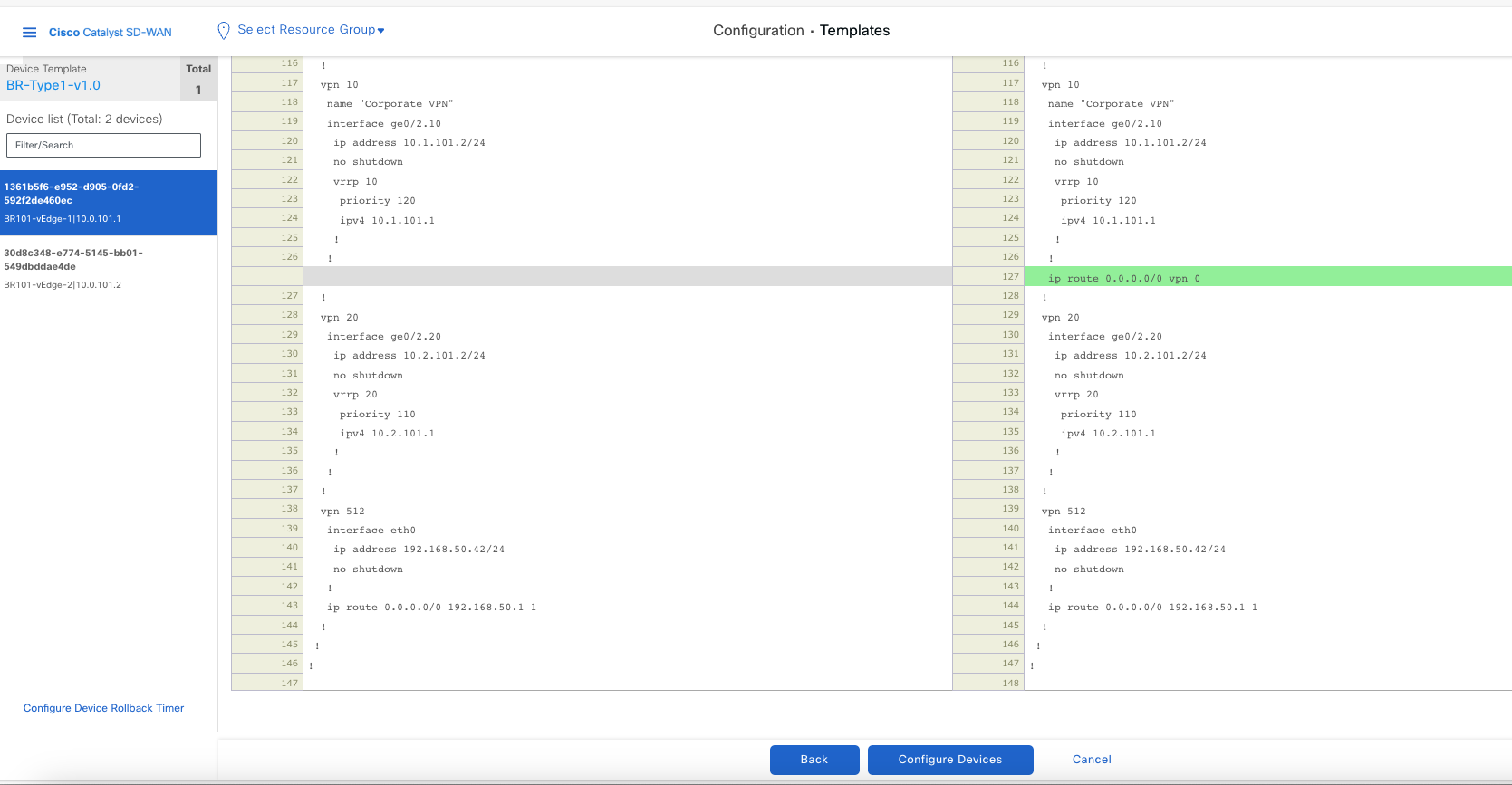 Cisco SD-WAN: NAT DIA - Static NAT Route Method